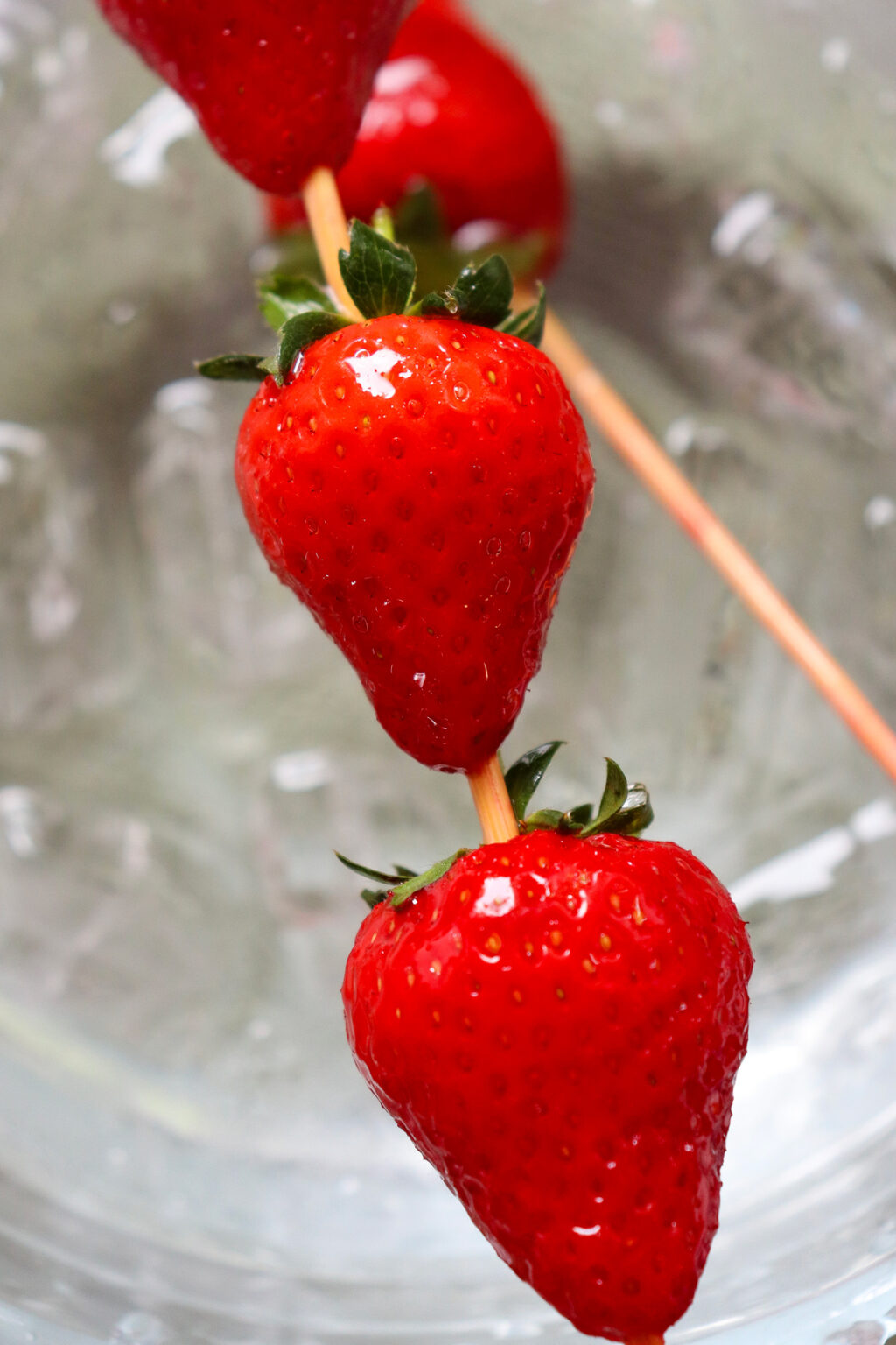 Candied Strawberries (Strawberry Tanghulu) - Delicious Family Recipes